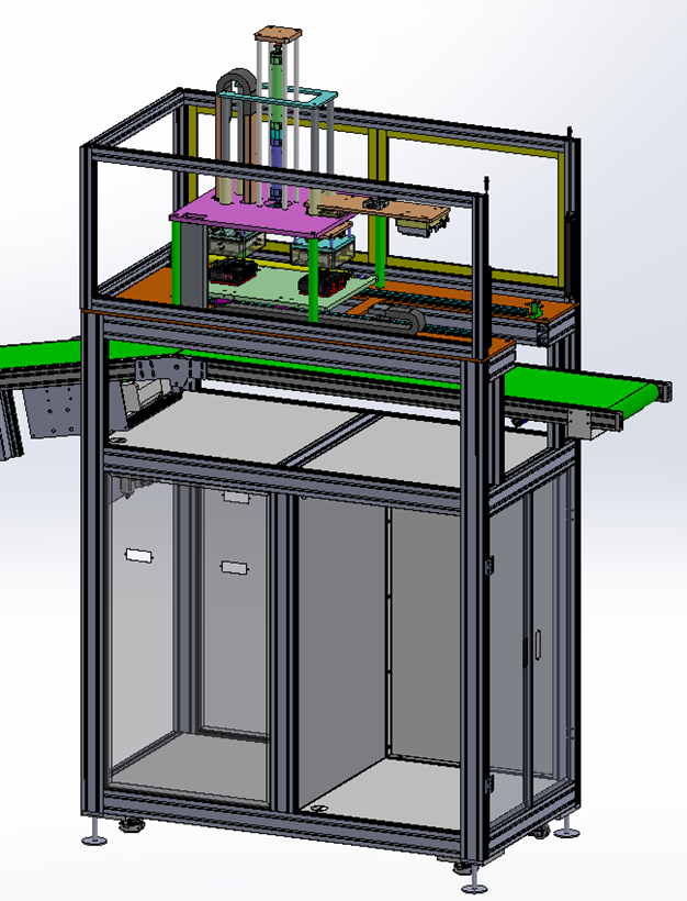 Máy ép bending - Cắt bavia sản phẩm nhựa sau khi đúc